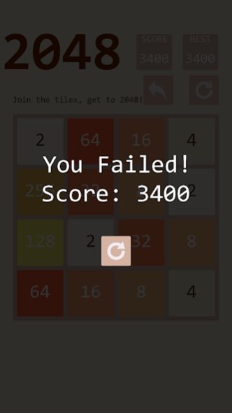 2048 tile highest score