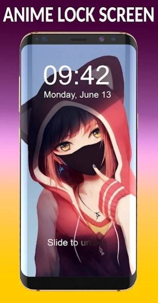 anime computer lock screen