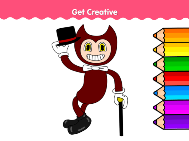 bendy coloring pages