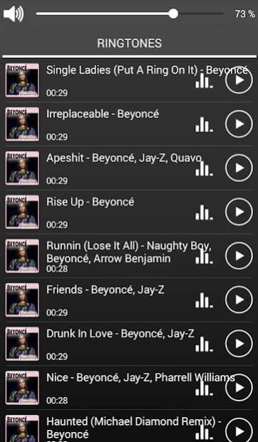 beyonce ringtone