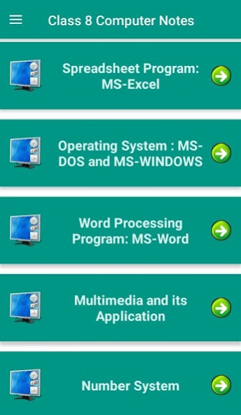 BLE Class 8 Computer Notes Nepal Free Download