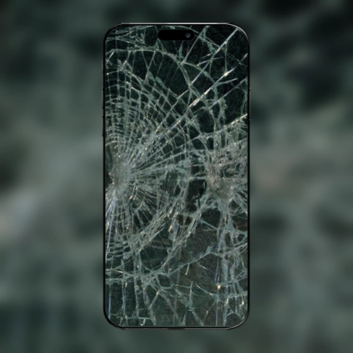 broken screen wallpaper hd