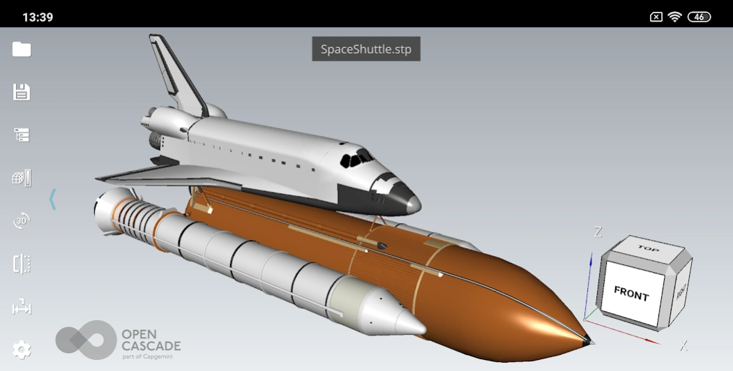 space shuttle cad