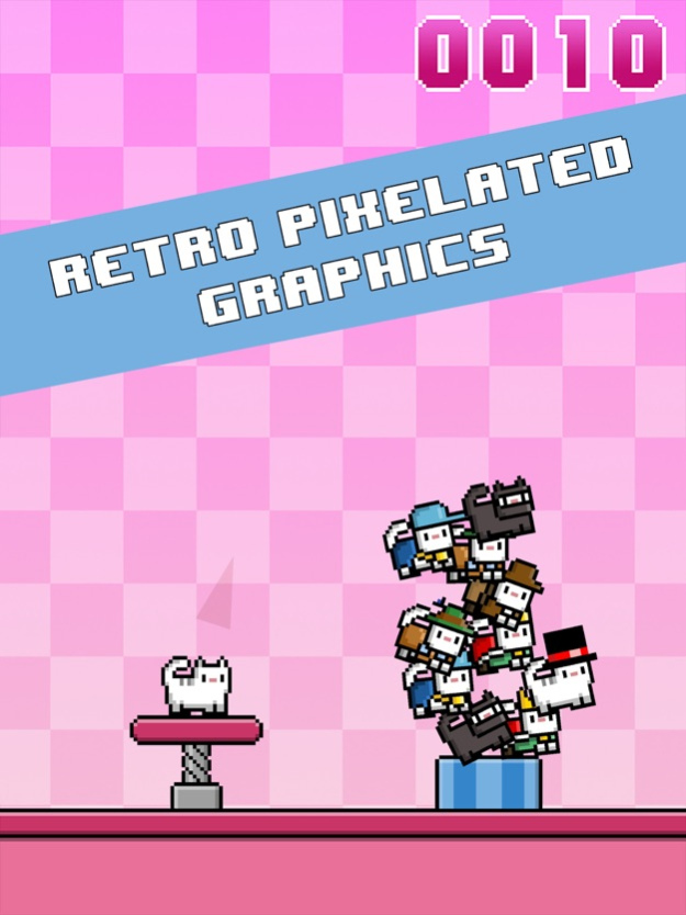 Cat-A-Pult: Endless stacking of 8-bit... Free Download