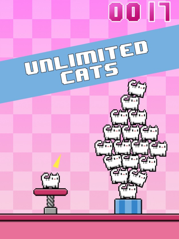 Cat-A-Pult: Endless stacking of 8-bit... Free Download