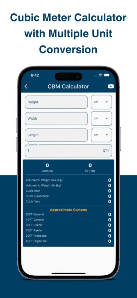 cubic meter calculator