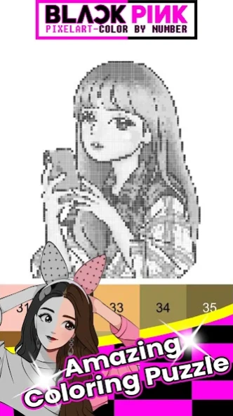 blackpink coloring pages