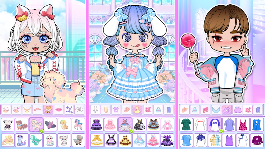 chibi doll dresses