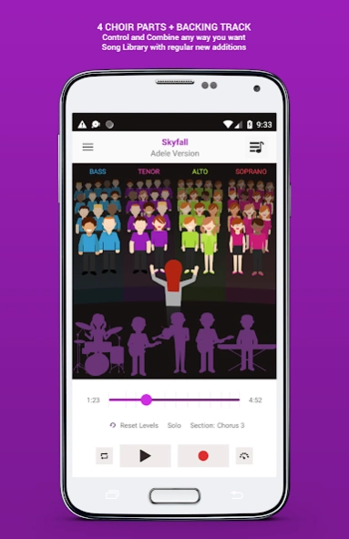 choir backing tracks