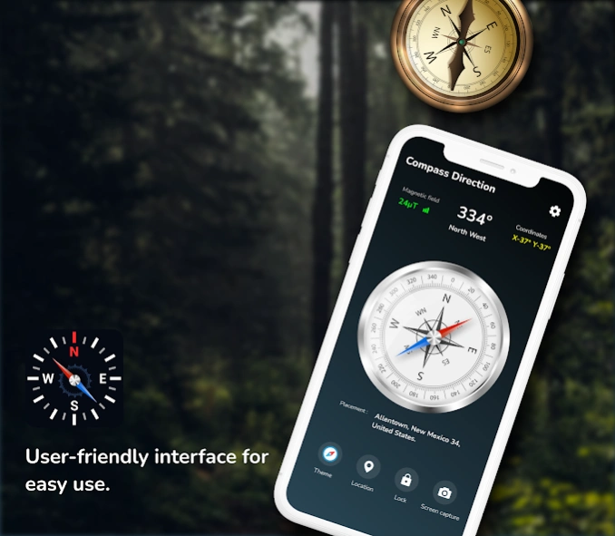 Compass app for android store