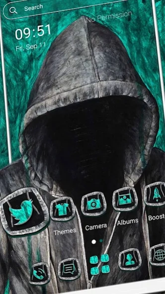 anonymous hacker theme