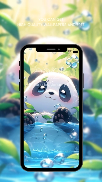 cute wallpaper panda