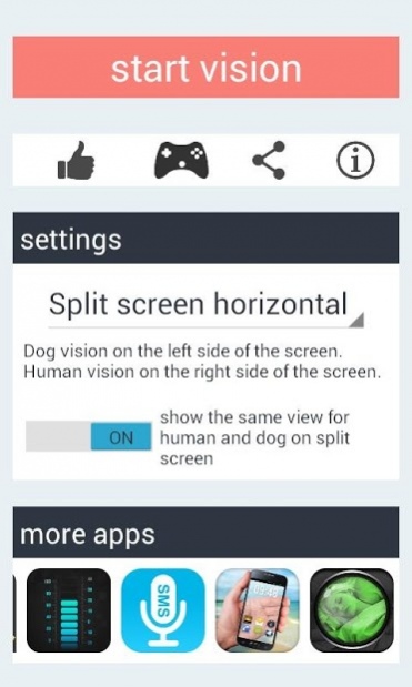 dog vision simulation free