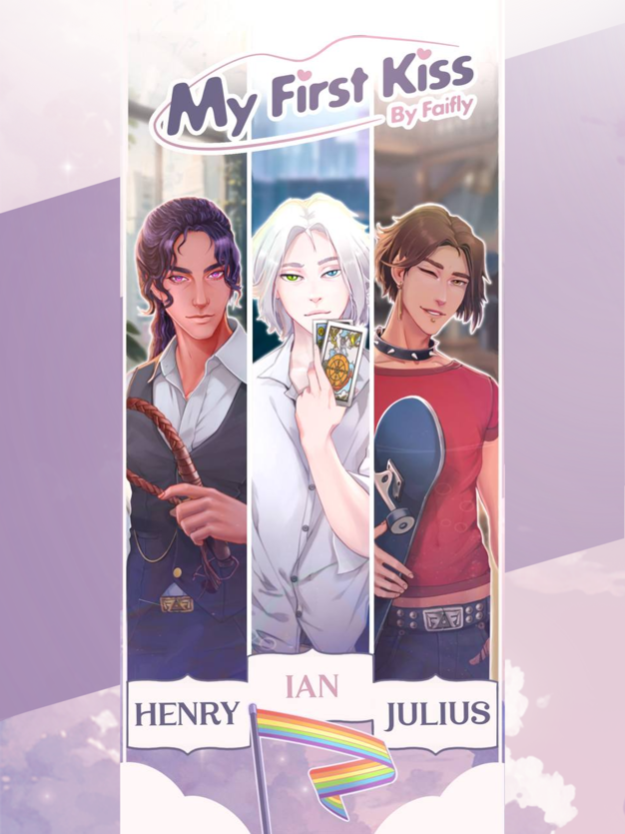 first kiss description