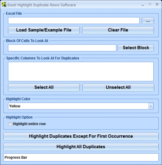 Excel Highlight Duplicate Rows Software Free Download