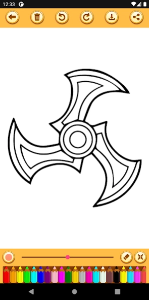 fidget spinner coloring pages