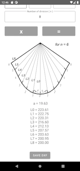 how to draw a cone flat pattern