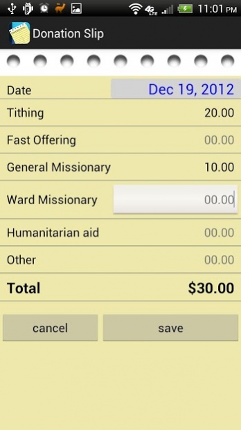 tithing calculator