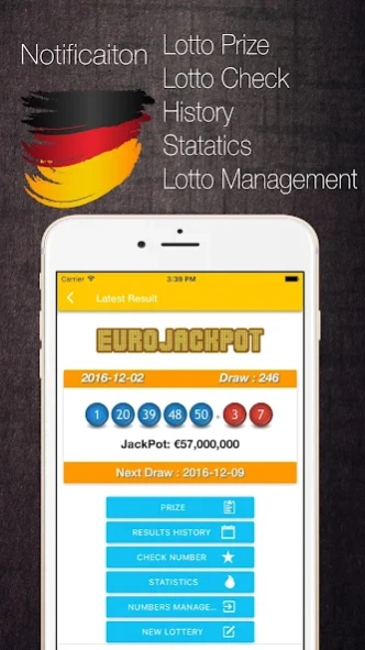 Lotto results history checker store