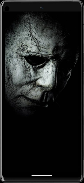 black and white horror wallpaper