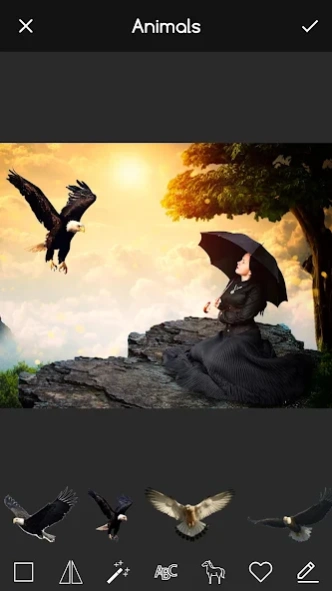 heaven background photo editor