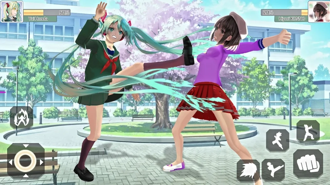 anime high school sim