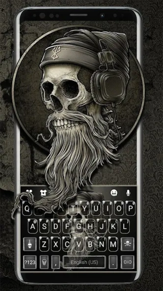 skull symbol keyboard