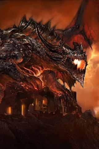 how to draw fire from a dragon