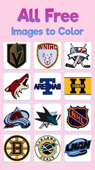 all nhl logos coloring pages