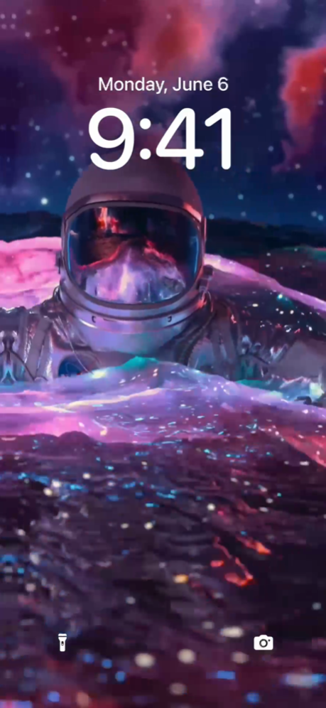 moving wallpaper lock screen