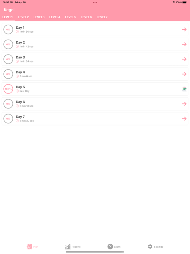 kegel exercises timer