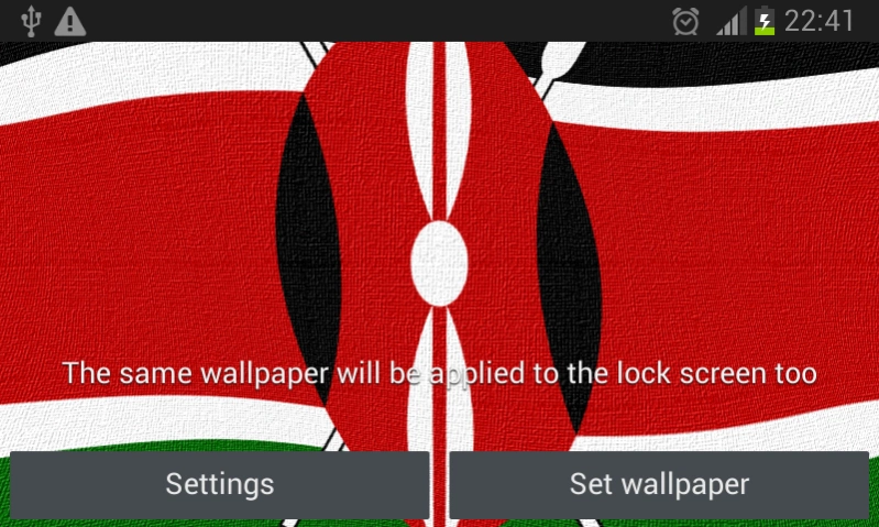 kenya flag description