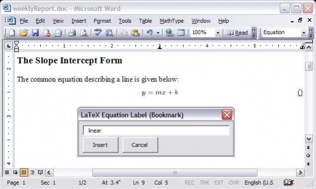 LaTeX In Word 0 1 4 Free Download