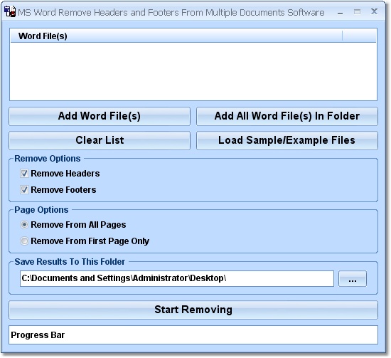 MS Word Remove Headers And Footers From Free Download