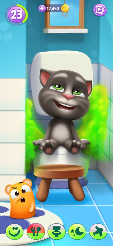 iphone talking tom 2