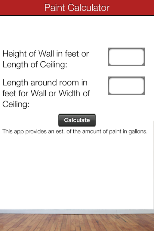 Paint Calculator 1 0 Free Download