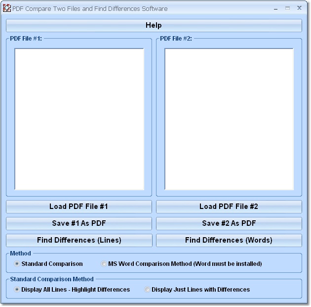 PDF Compare Two Files And Find Free Download