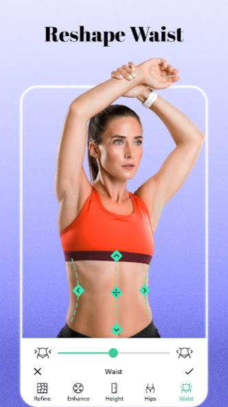 slim body shape editor