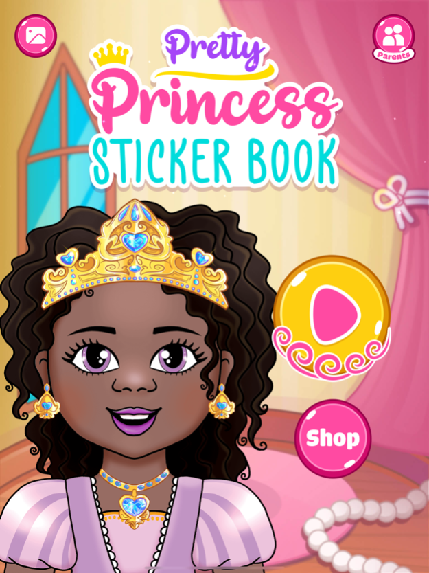 little princess coloring book tabtale