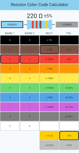 resistor calculator
