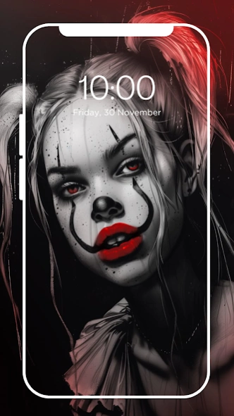 scary joker face wallpaper hd 4k