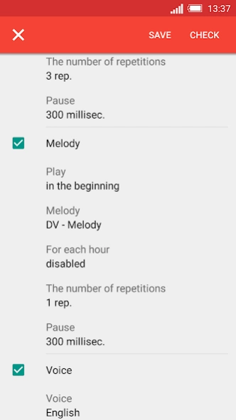 speaking clock number