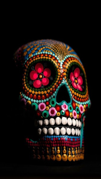 iphone sugar skull wallpaper
