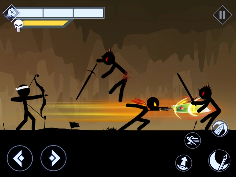 stickman sword fighting