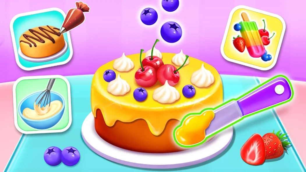 how to bake cake games