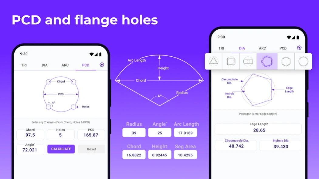 geometry angles calculator