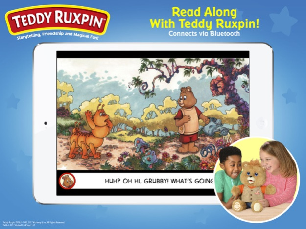 teddy ruxpin coloring book