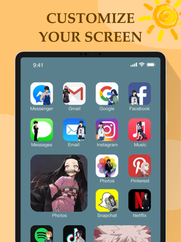 widgets icons themes