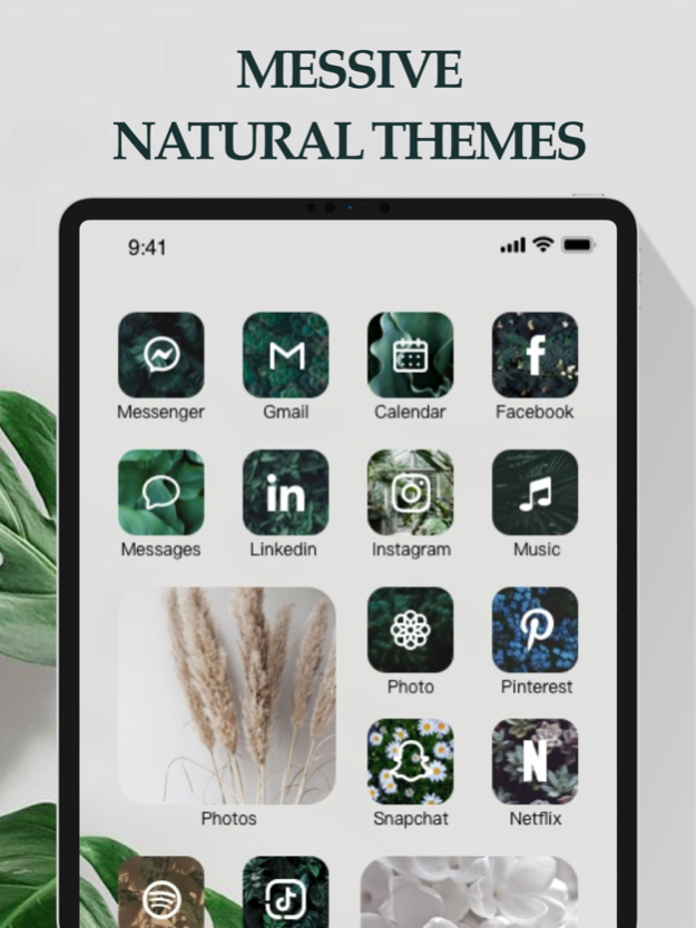 widgets icons themes