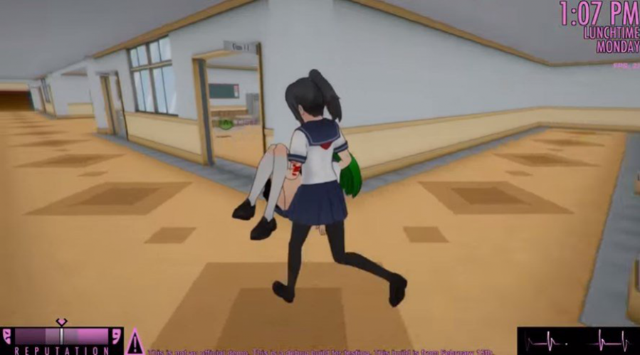 yandere school sim